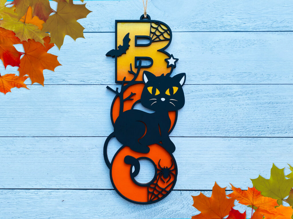 “Boo” signs – LightBeam Laser Creations